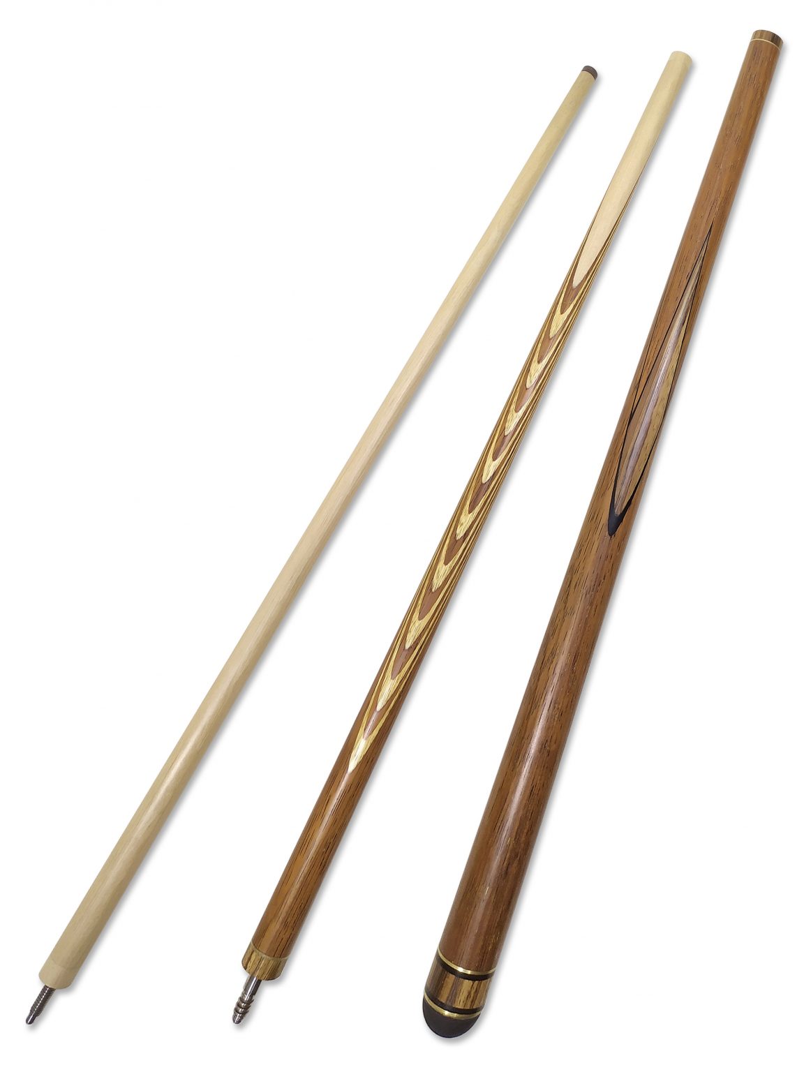 Billiard Cue 3-piece 10 points (Palisander-Ash-Black Hornbeam) | Amaze Cues