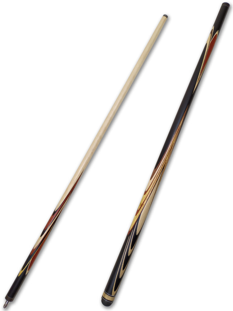 Billiard Cue Parrot (Padauk – Black Hornbeam) | Amaze Cues