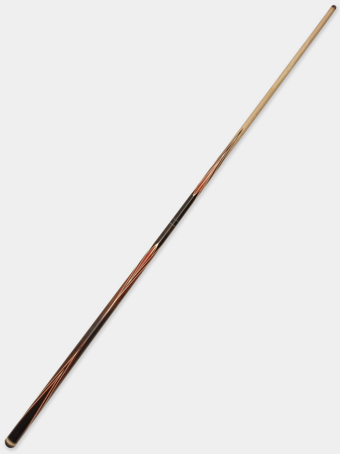 Billiard Cue Parrot (Black Ebony/Hornbeam/Padauk) + Extension | Amaze Cues