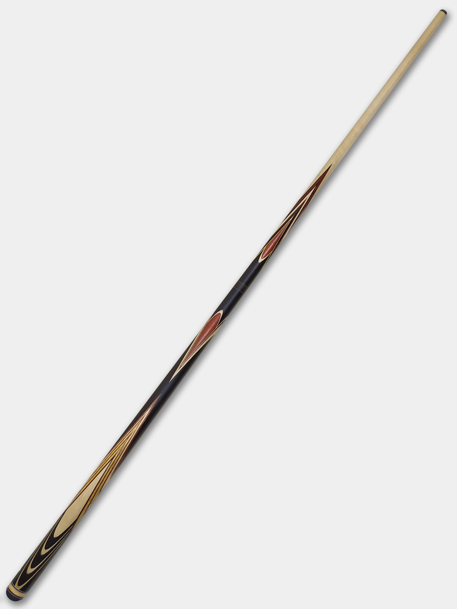 Billiard Cue Parrot (Black Hornbeam/Zebrano/Wenge/Padauk) | Amaze Cues