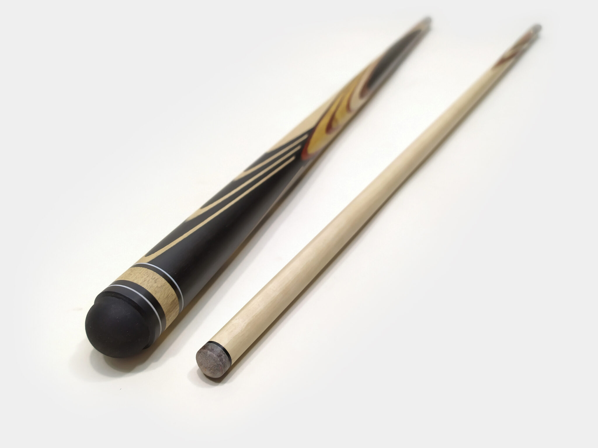 Billiard Cue Parrot (Black Hornbeam/Zebrano/Wenge/Padauk) | Amaze Cues